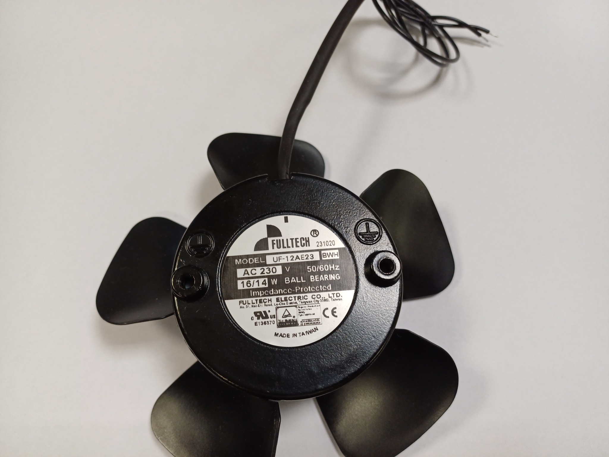 Lapanthera webbolt | FULLTECH UF12AE23BWH - ventilátor